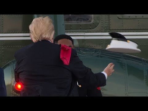 A failed attempt to assasinate Donald Trump - only a marine hat get ...